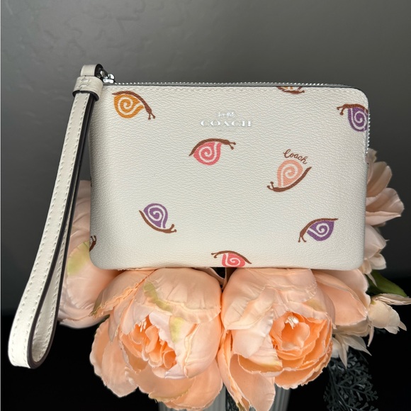 Coach | Bags | Nwt Coach Snail Wristlet | Poshmark
